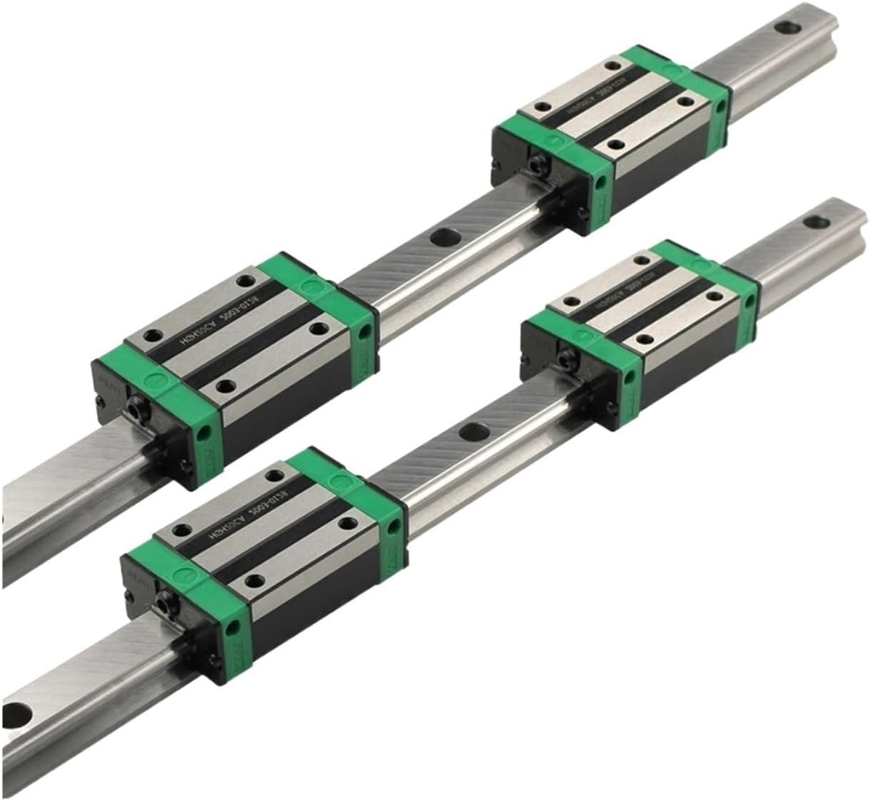 Amazon.com: Metal Linear Motion Guide Sliders 2pc HGR20 Square Linear ...