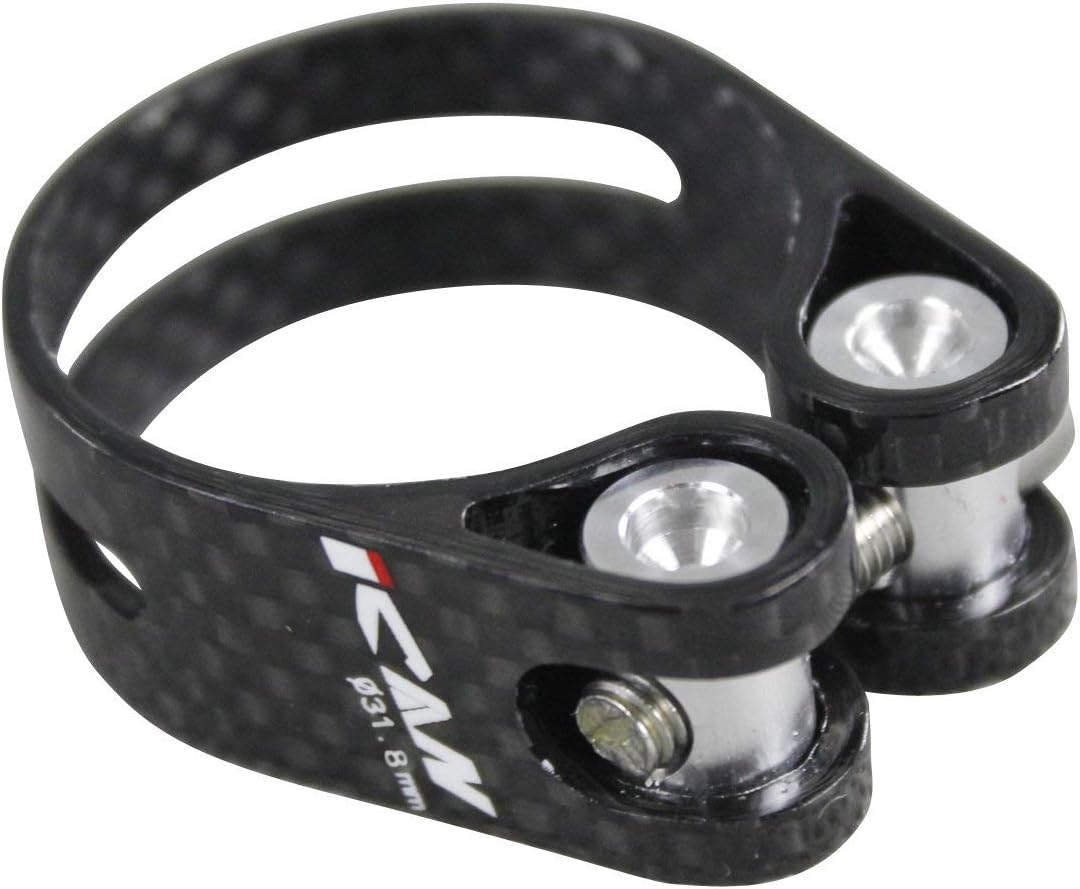 Amazon.com : ICAN Carbon Fiber Seat Clamp 34.9mm/31.8mm for 31.6mm/27 ...