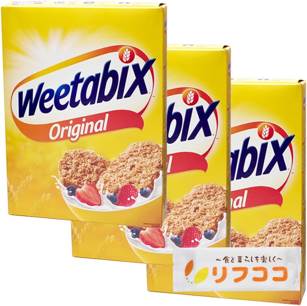 Amazon.co.jp: weetabix ウィータビックス オリジナル シリアル 1箱（430g）×3個セット : 食品・飲料・お酒