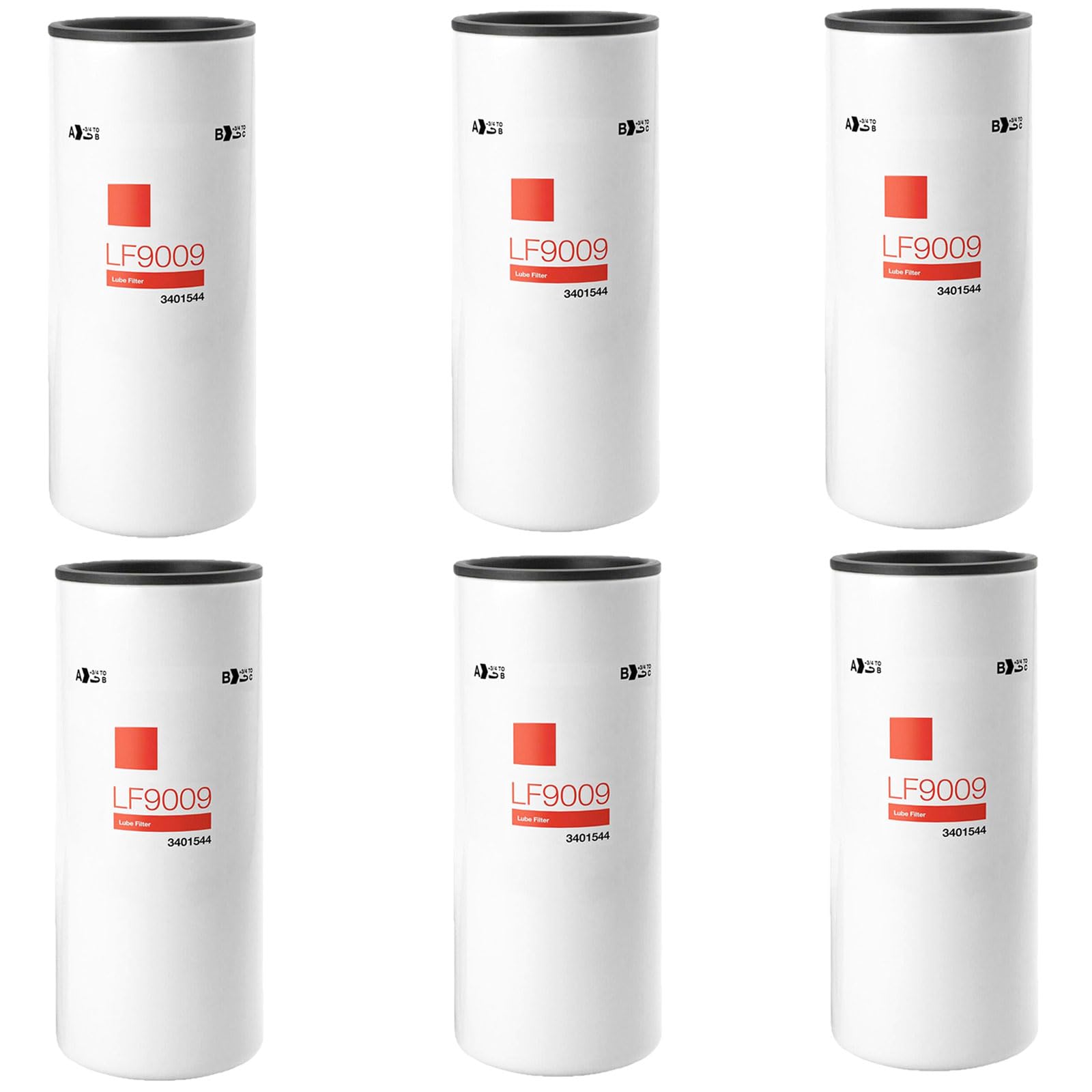 Amazon.com: PEIYAOTCO LF9009 Fuel Filter Compatible With Replaces ...