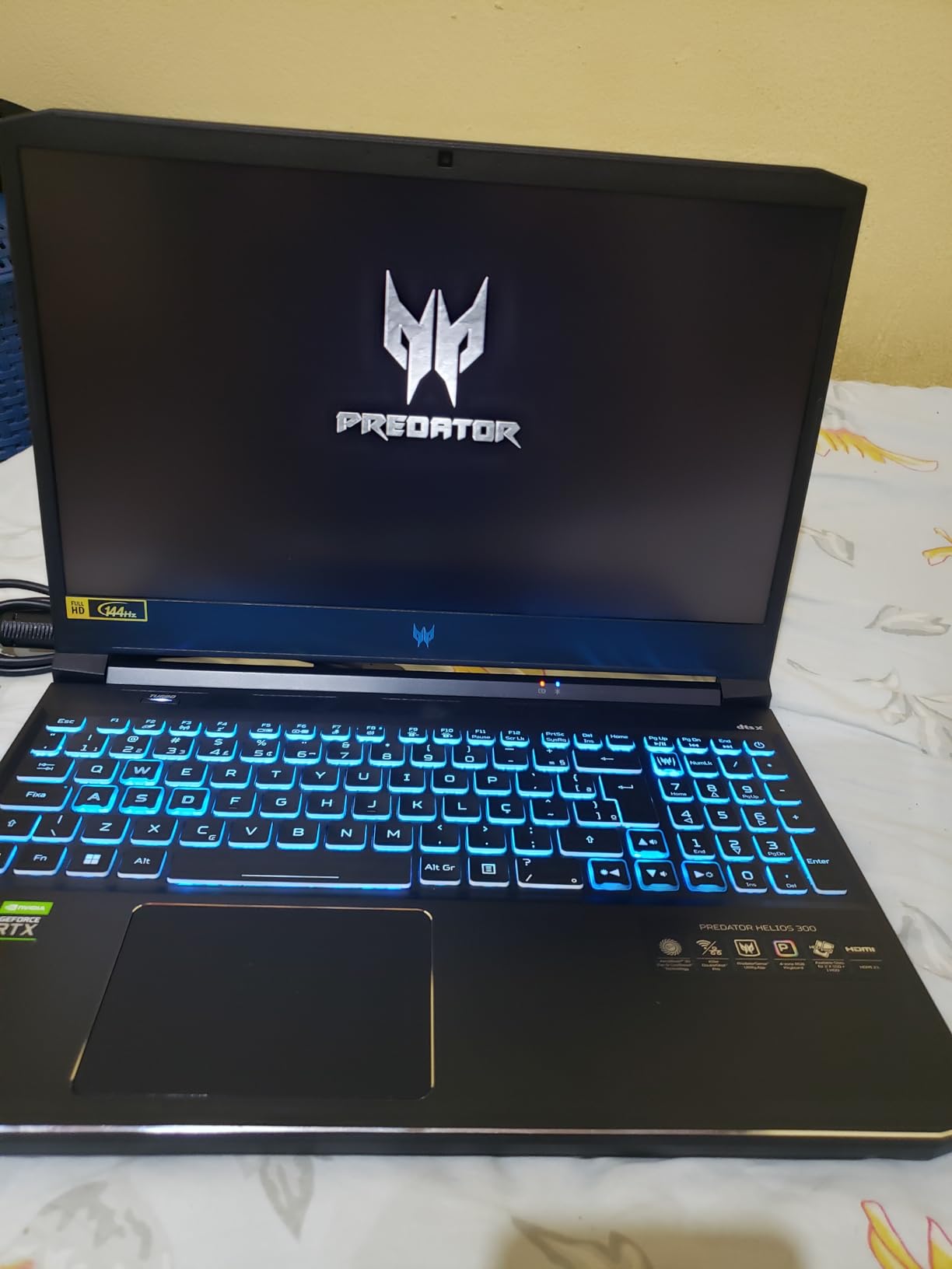 Notebook Gamer Predator Helios 300 PH315-54-70LH i7 11ª Windows 11 Home ...