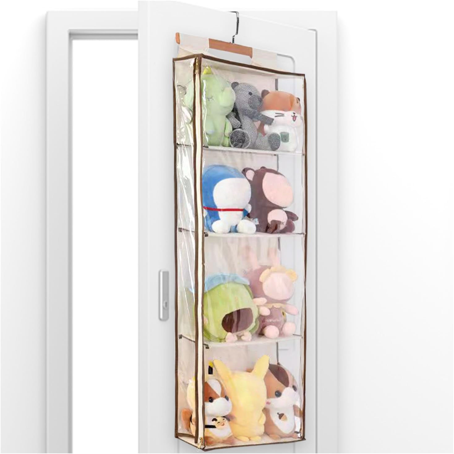 Amazon.com: A.B Crew Stuffed Animal Storage Over The Door 4 Large ...