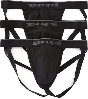 Papi Lot de 3 sangles jock en coton extensible pour homme : Amazon.ca ...