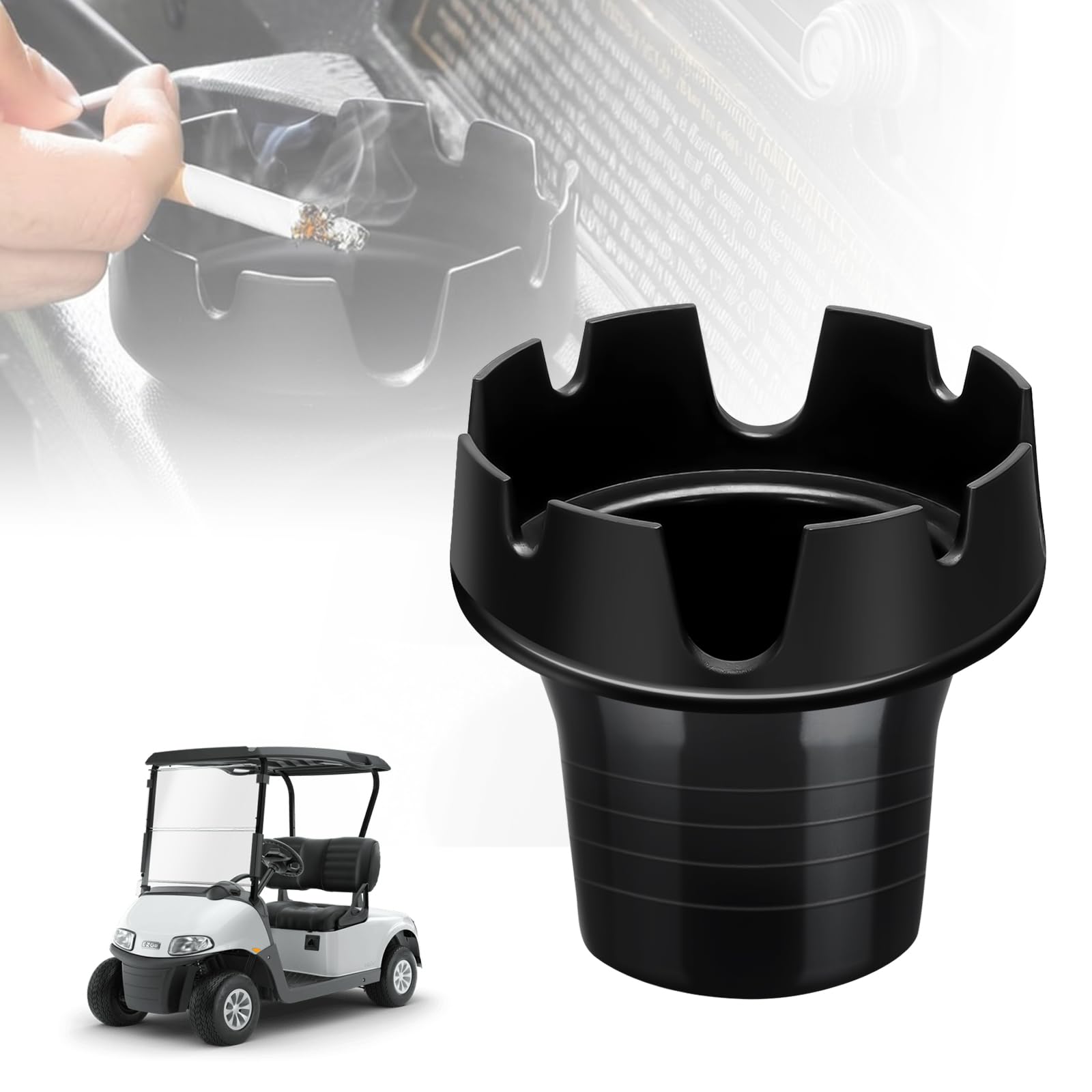 Amazon.com: 2 Pack Universal Cup Holder Cigarette Cigar Ashtray for ...