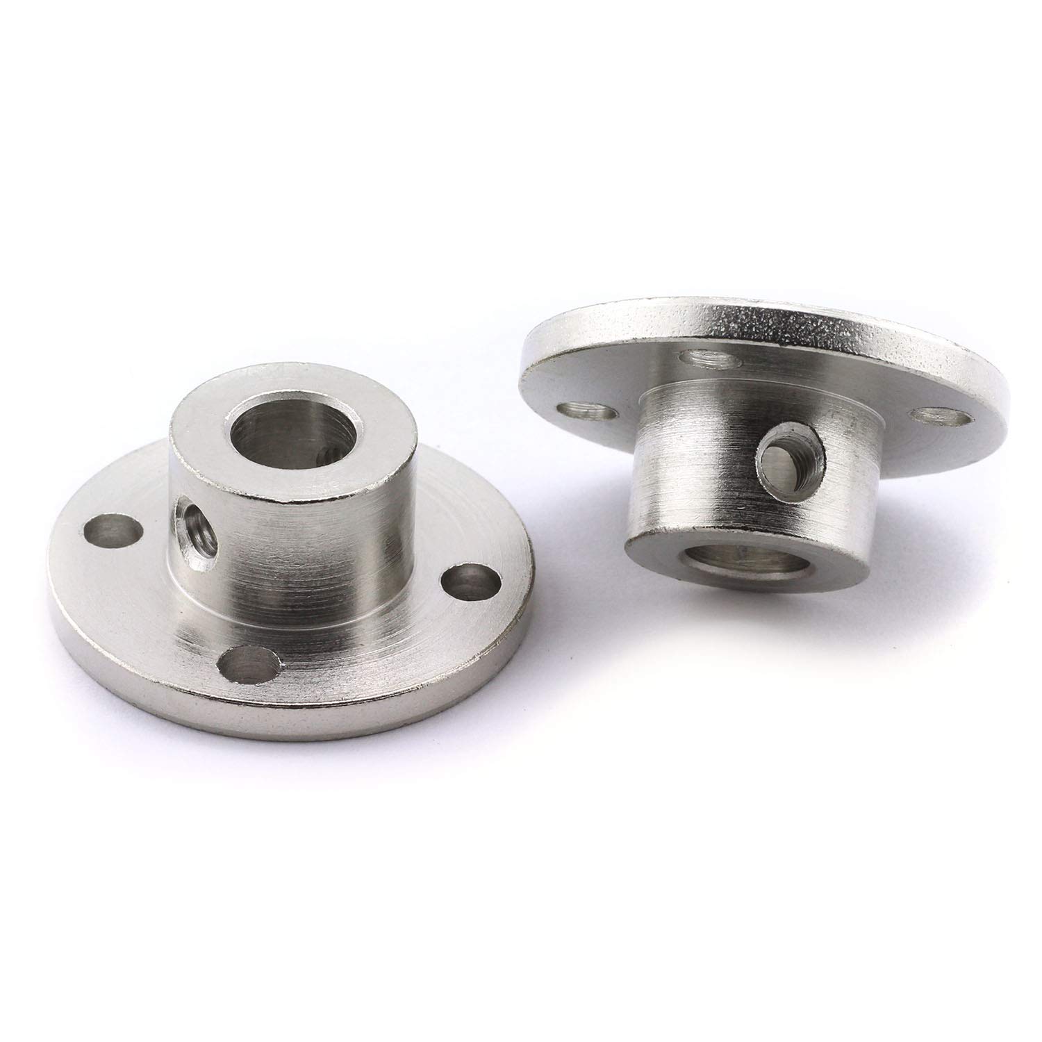 Snapklik.com : 2-Pack 8mm Flange Shaft Coupling High Hardness Metal ...