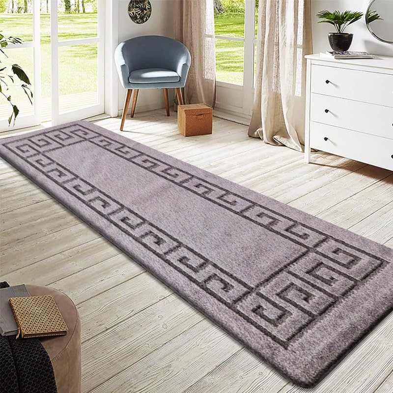 Cozy Haven Gel Backed Classic Rug Runner – Washable Hallway Carpet ...