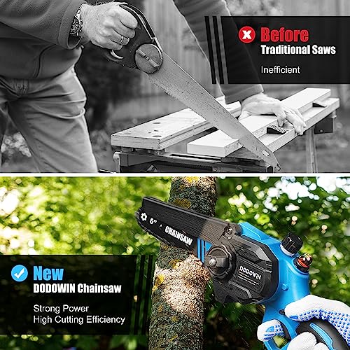 Snapklik.com : Dodowin Mini Chainsaw, Christmas Gifts For Men, 6-Inch ...