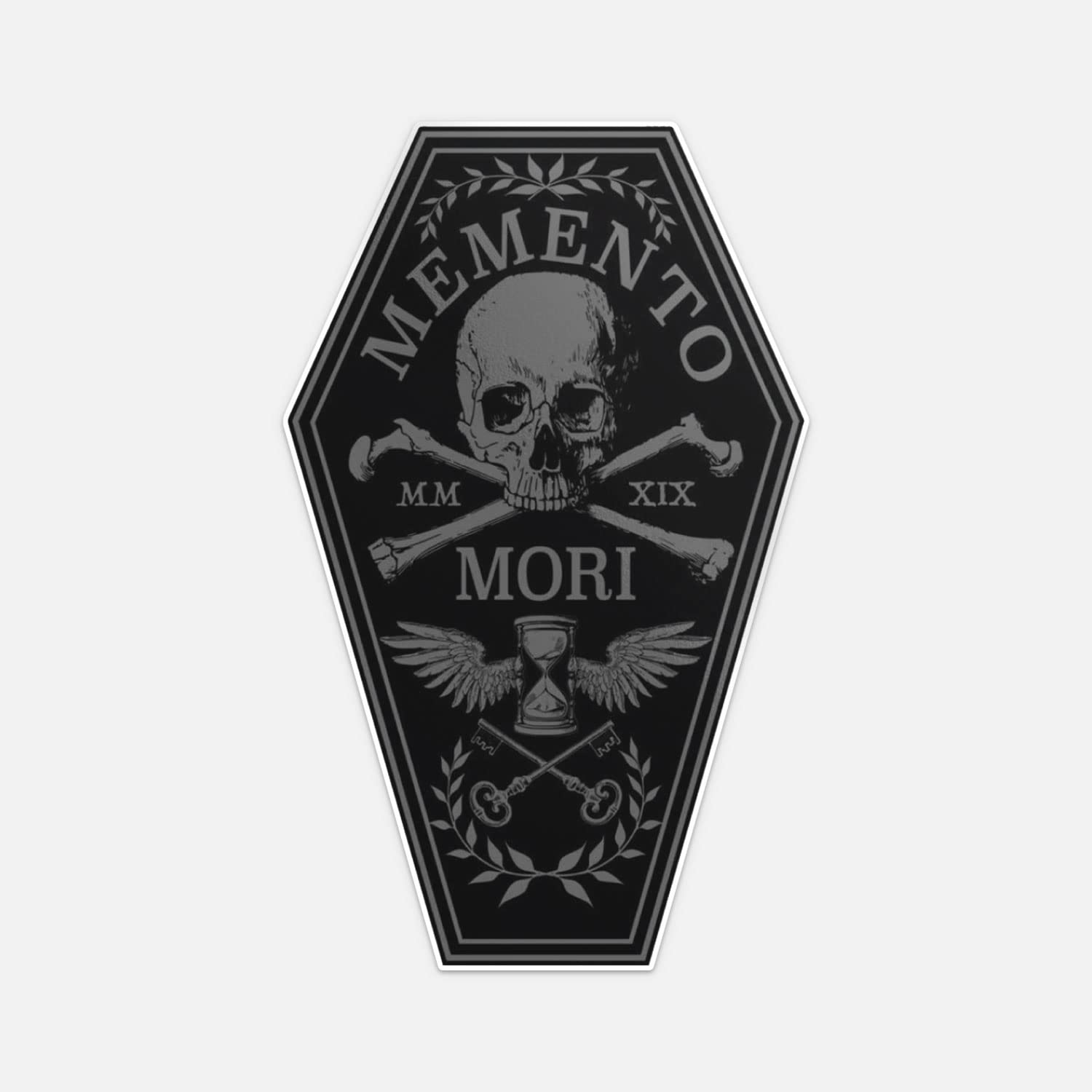 Amazon.com - Memento Mori Sticker Vinyl Car Bumper Decal