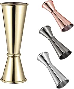 Amazon.com: jigger 2oz 1oz,Cocktail Jigger measuring cup,with Measurements Inside Alcohol ...