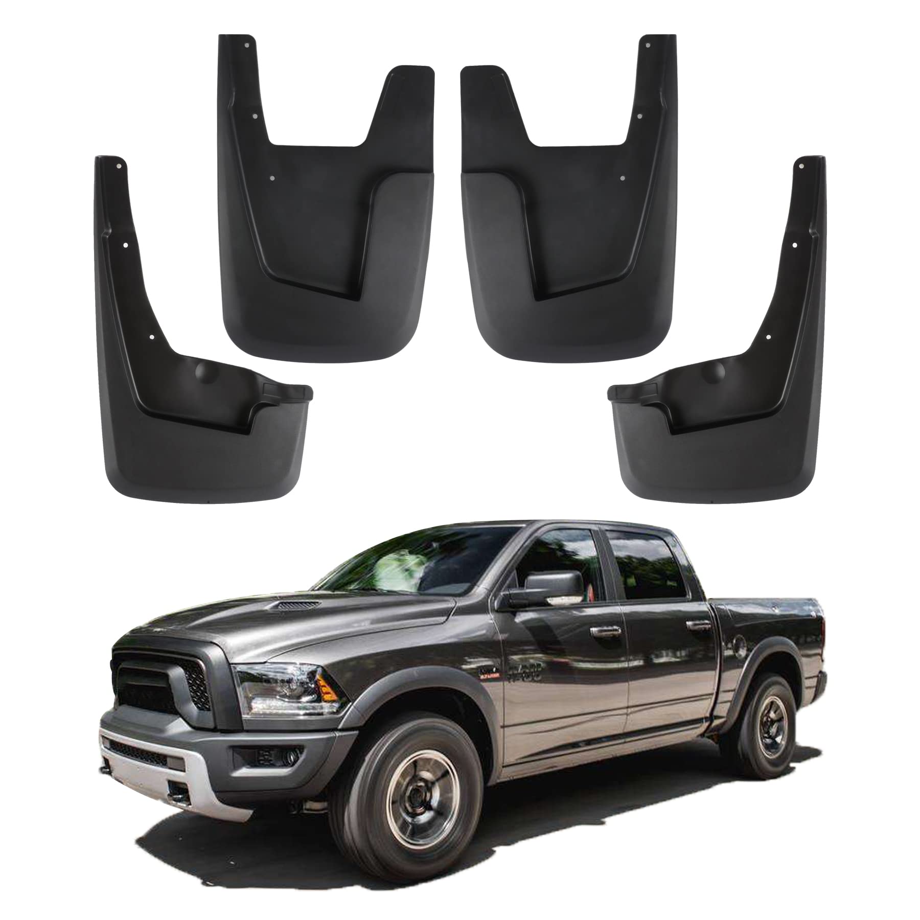 Dodge Ram Splash Guards