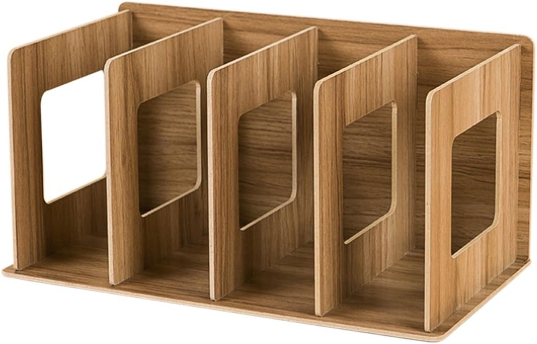 Support de rangement en bois pour CD - DVD - Livres - FOKOM , nature ...