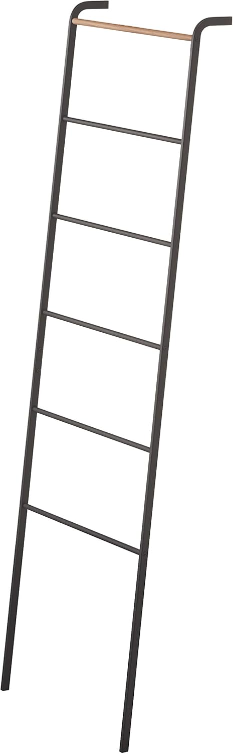 Amazon.com: Yamazaki Home Leaning Ladder Rack, One Size, Black