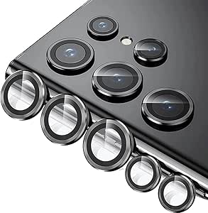 PCTC Galaxy S22 Ultra Camera Lens Protector for Samsung Galaxy S22 ...