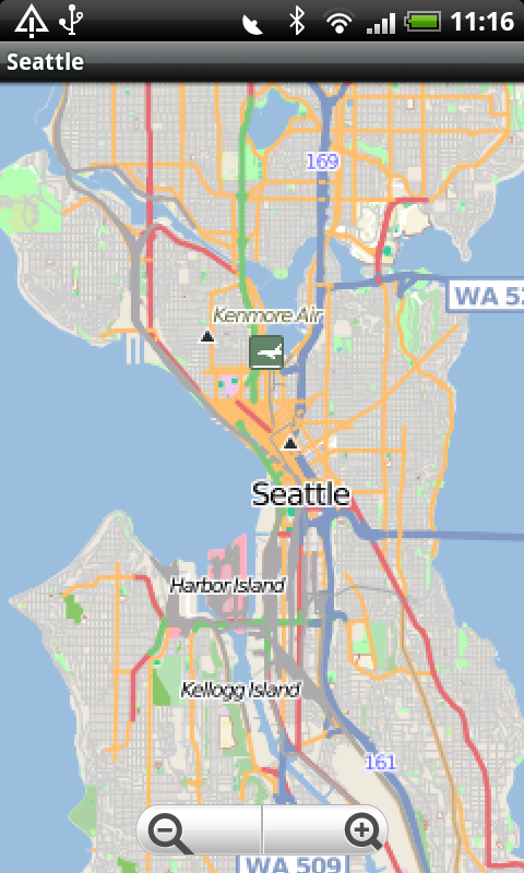 Seattle Street Map - App on Amazon Appstore