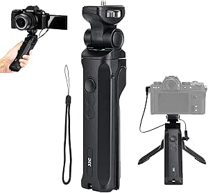 Amazon | JJC RR-100 リモートレリーズ 自撮り棒 卓上三脚 VLOG三脚 Fujifilm Fuji X-E5 GFX100RF X-M5 X100VI X-T50 X ...