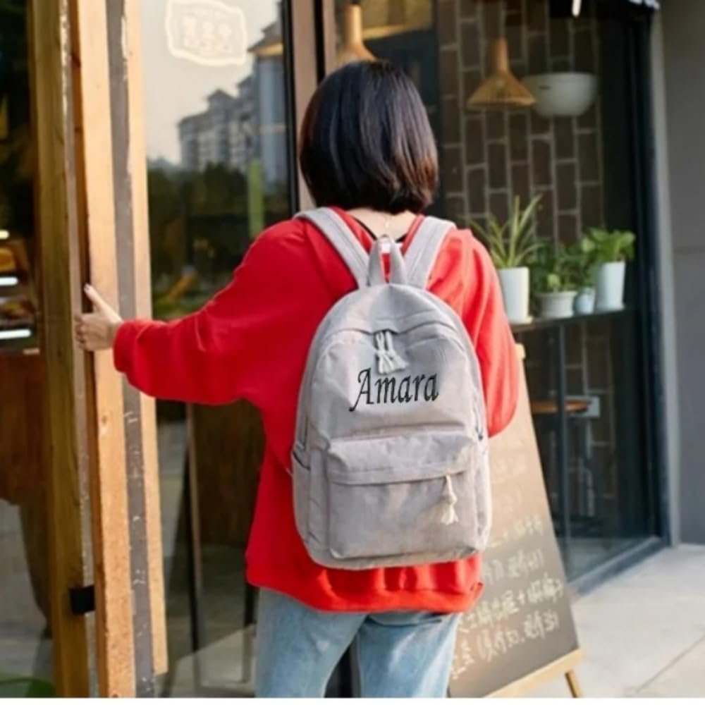 Snapklik.com : Ter Personalized Embroidered Backpack, Kids Backpack ...