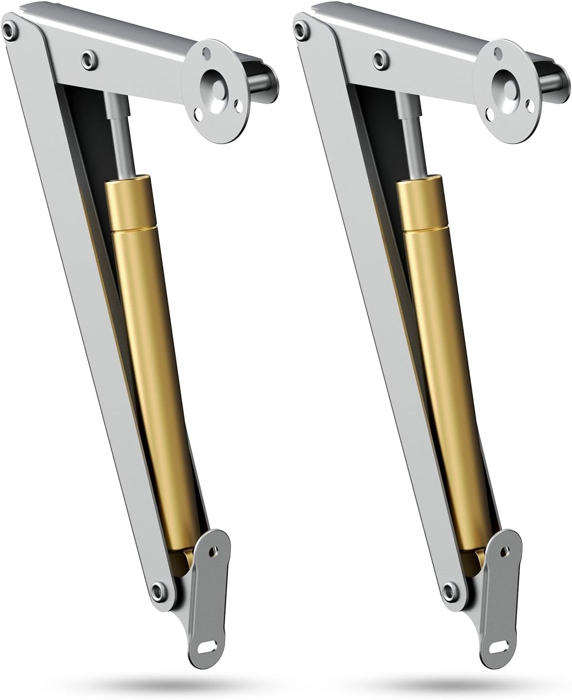 Douper 200N Gas Struts Heavy Duty Soft Close Lid Support Hinges ...