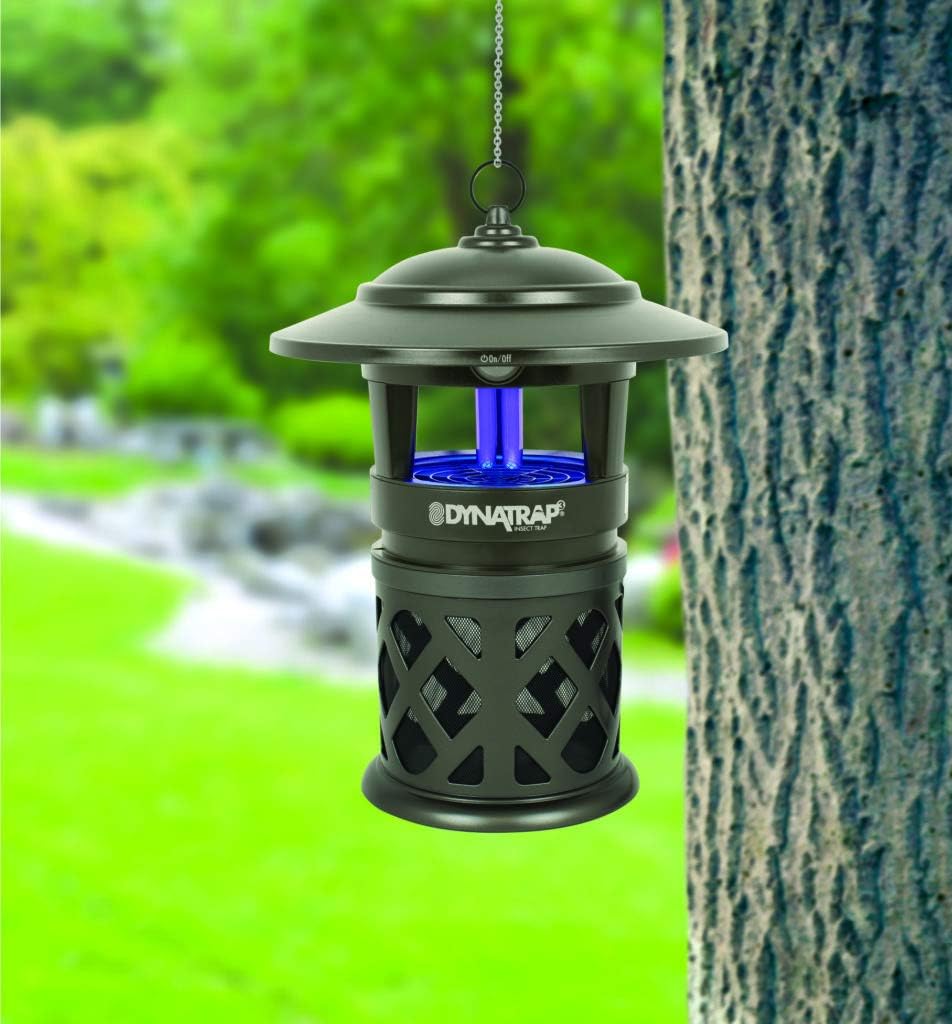 Amazon.com: DynaTrap Insect Trap (DT1100), Open Faced, 1/2 Acre, Black ...