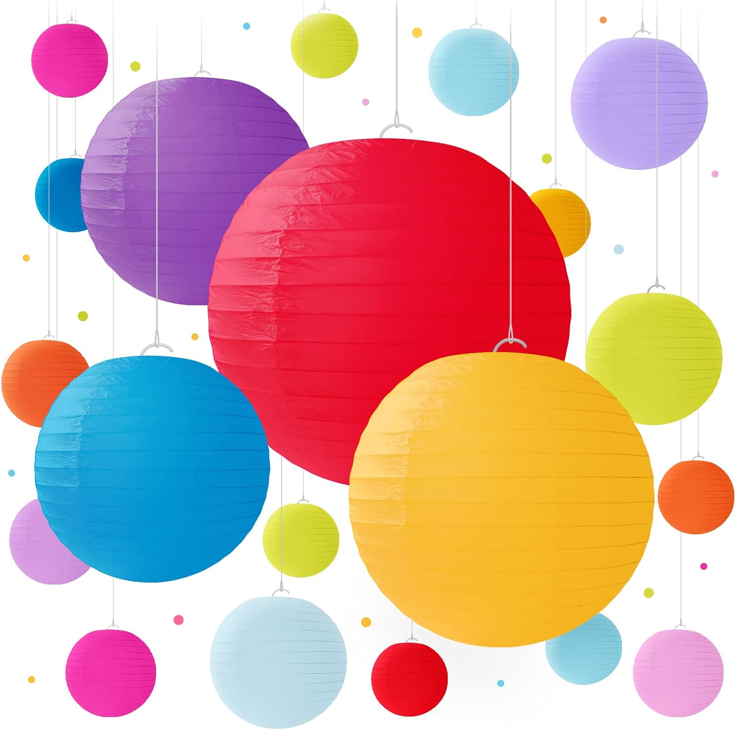 25 Colorful Paper Lanterns For Birthday Decorations Weddings Parties 25-colorful-paper-lanterns-for-birthday-decorations-weddings-parties