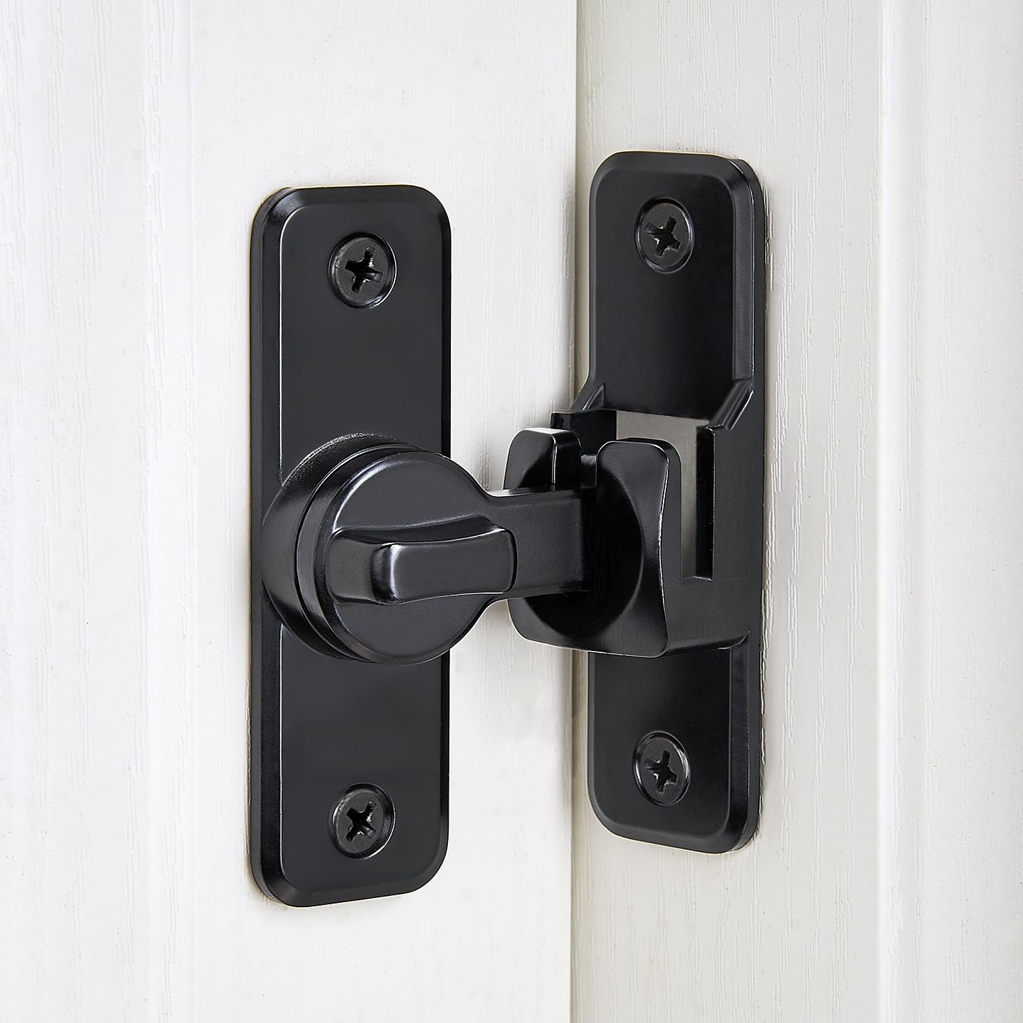 Snapklik.com : INIRET Black Enhanced Security Flip Latch Lock - Heavy ...