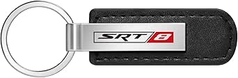 Amazon.com: iPick Image for Dodge SRT-8 Logo Black PU Leather Strap ...