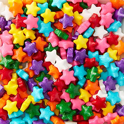 Amazon.com: Wilton Rainbow Candy Star Sprinkles, 1.6 Oz. Tube