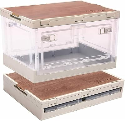 Amazon.com - BTSKY 2 Pack Collapsible Storage Bins with Double Side ...