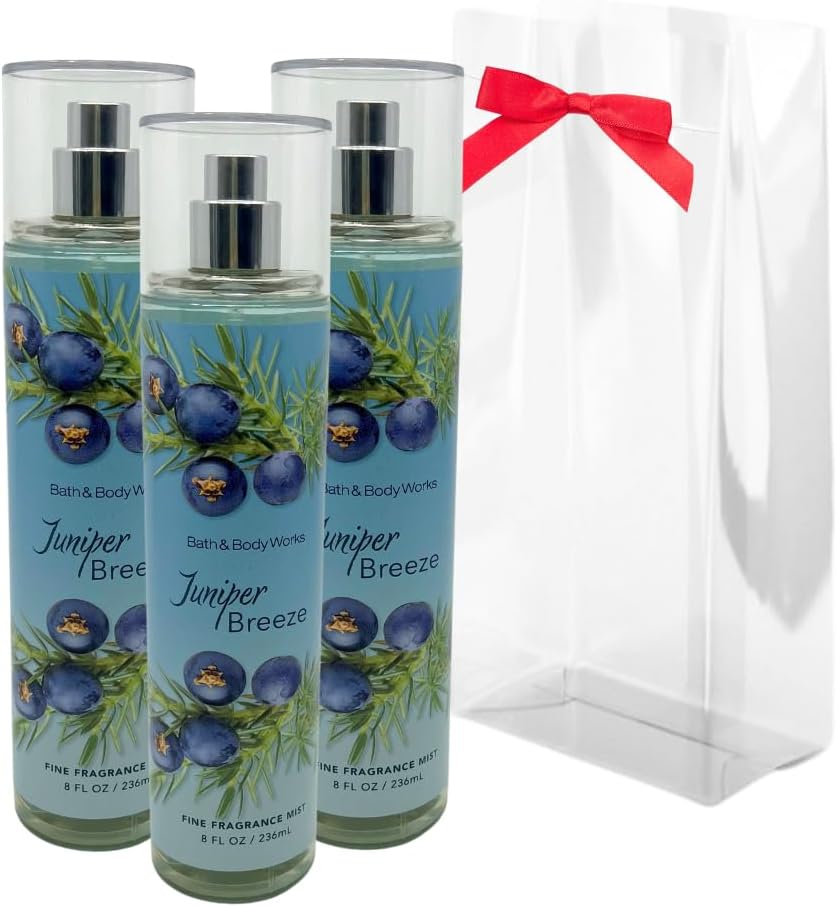 Amazon.com : Bath & Body Works JUNIPER BREEZE Fine Fragrance Mist Gift ...