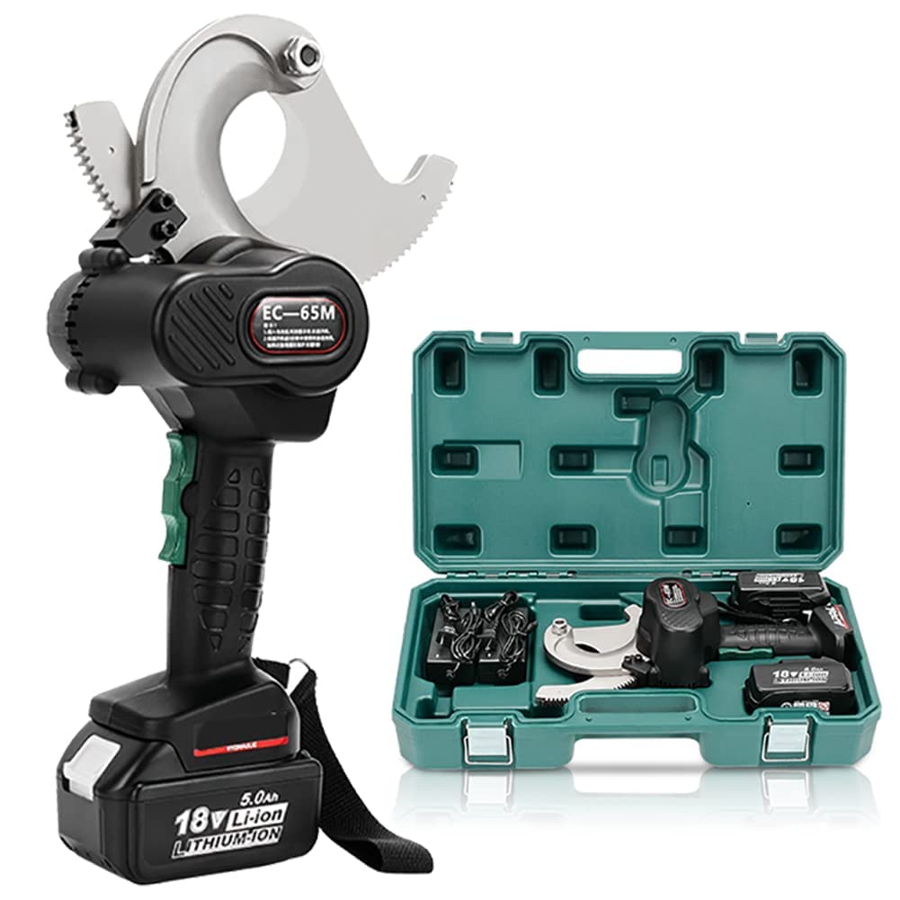 KIPEKE Electric Ratchet Cable Cutter Rechargeable Ratchet Wire Cutter ...