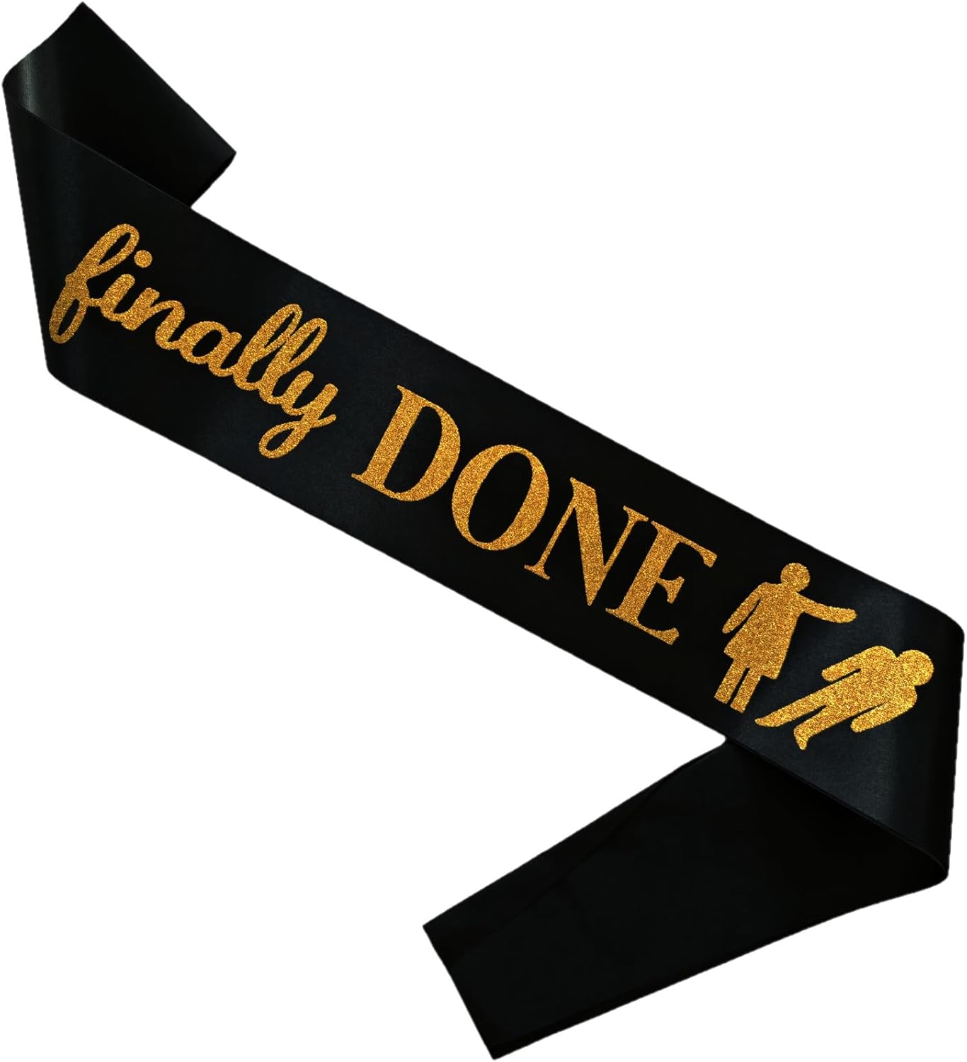 Amazon.com: Magnusson's Garden Finally Done Divorce Sash, Divorce Party ...