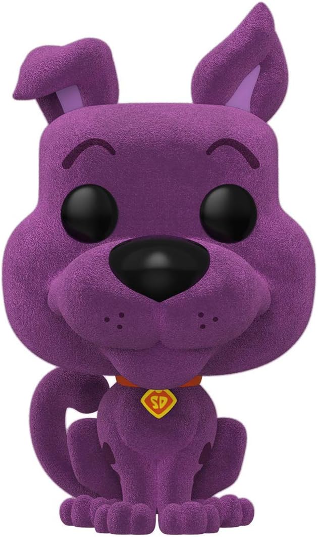Funko Pop Purple Scooby Doo Flocked Boxlunch Sticker Exclusivo : Amazon ...