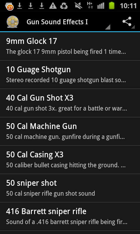 Gun & Weapon Ringtones and Soundboard - App on the Amazon Appstore