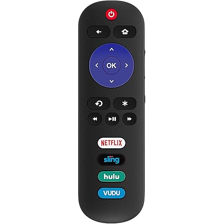 Amazon.com: New Universal TV Remote Compatible Only for Roku TVs Remote ...