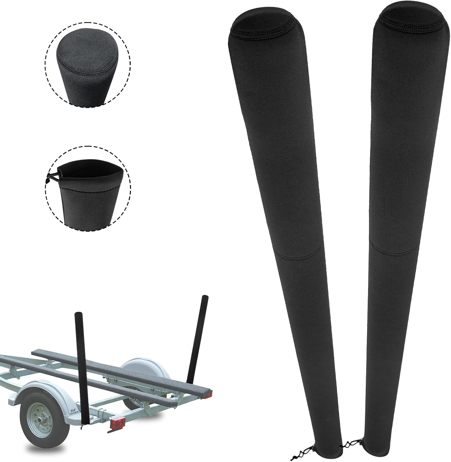 Amazon.com : SEJGGKQ Boat Trailer Guide Pole Covers,Boat Trailer Guides ...