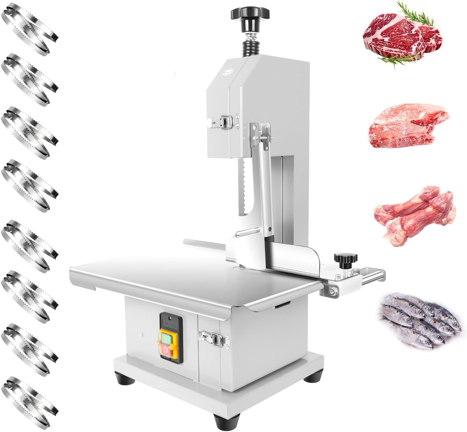 Amazon.com: Bone Saw Meat Cutter 1500W Cutter Meat Saw 0.04''-7.8 ...