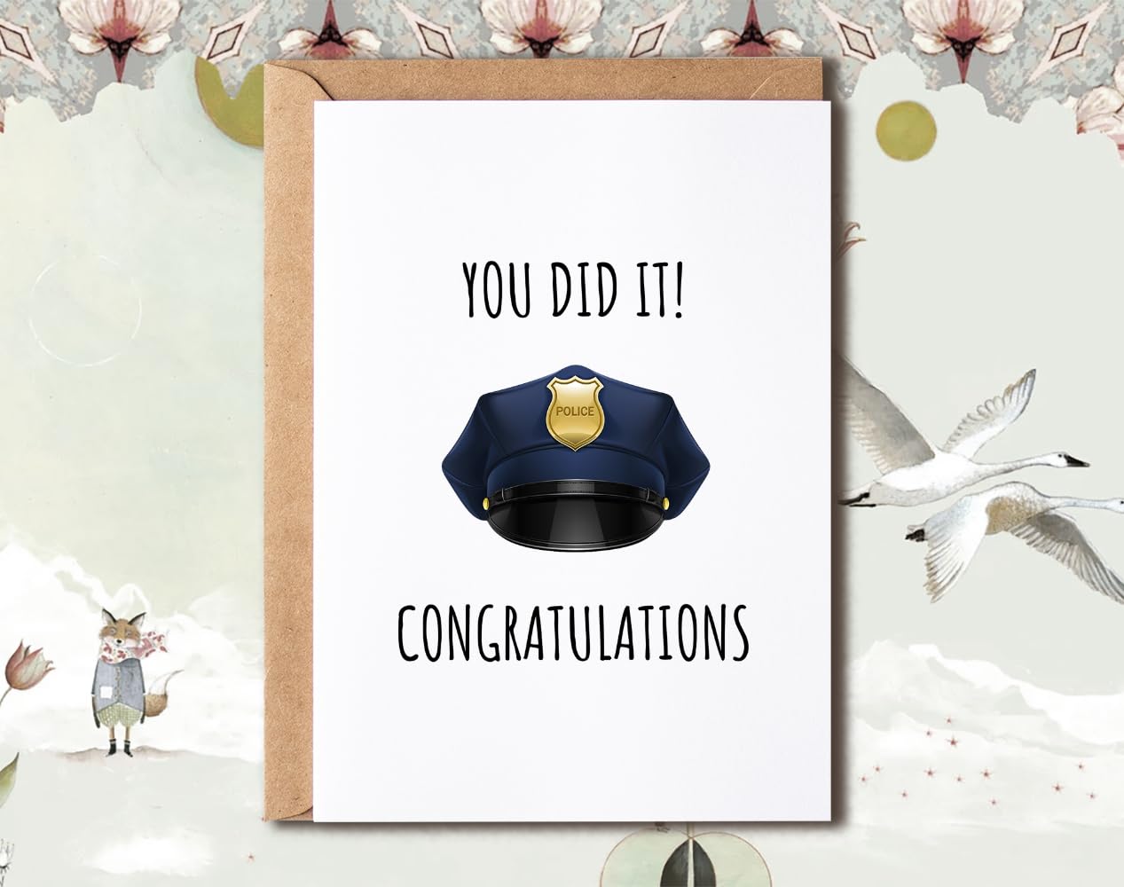Police Graduation Cards Sheriff And Police Academy Graduation Gift