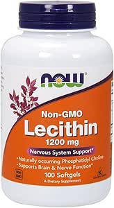 Lecithin 19 Grain 1200 mg Now Foods 100 Softgel : Amazon.com.au: Health, Household & Personal Care