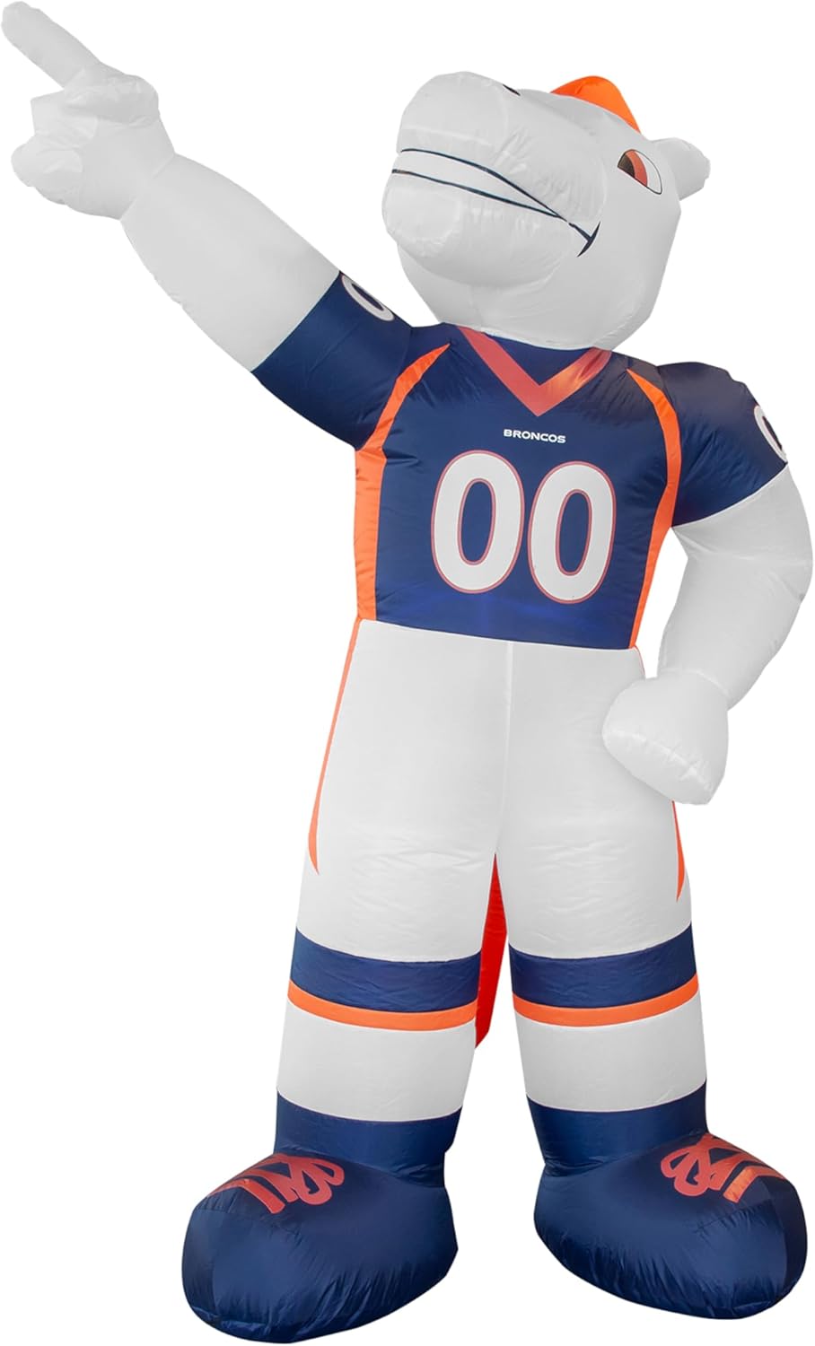 Amazon.com : Logo Brands NFL Denver Broncos 7ft Inflatable Yard Mascot ...