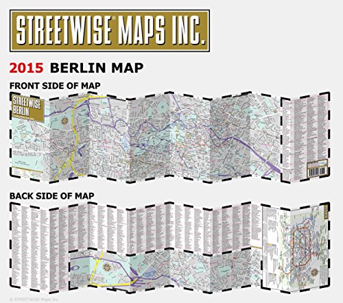 Snapklik.com : Streetwise Berlin Map - Laminated City Center Street Map ...