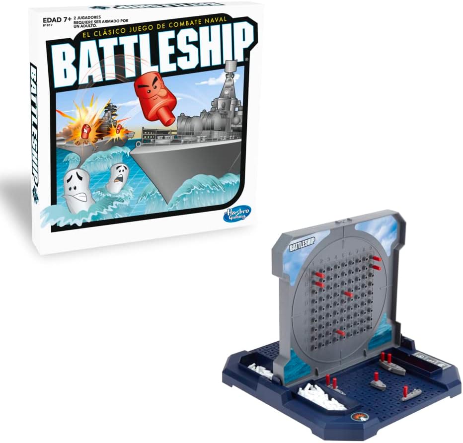 Electronic Battleship Board Game for Kids Ages 8 and Up, 1-2 Players ...