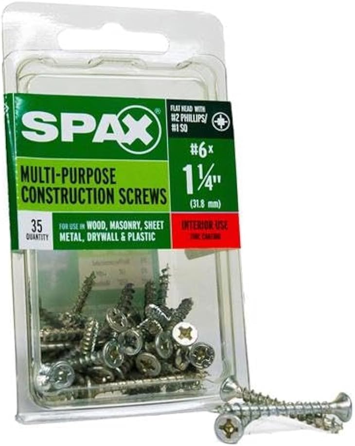 Amazon.com: SPAX 4351010400454 MDF Screws : Industrial & Scientific