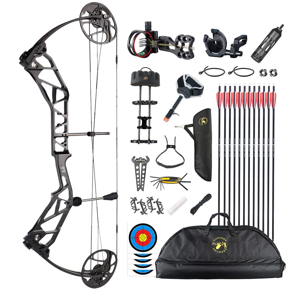 Amazon.com : Compound Bow and Arrow Kit with All Accessory,CNC Milling ...