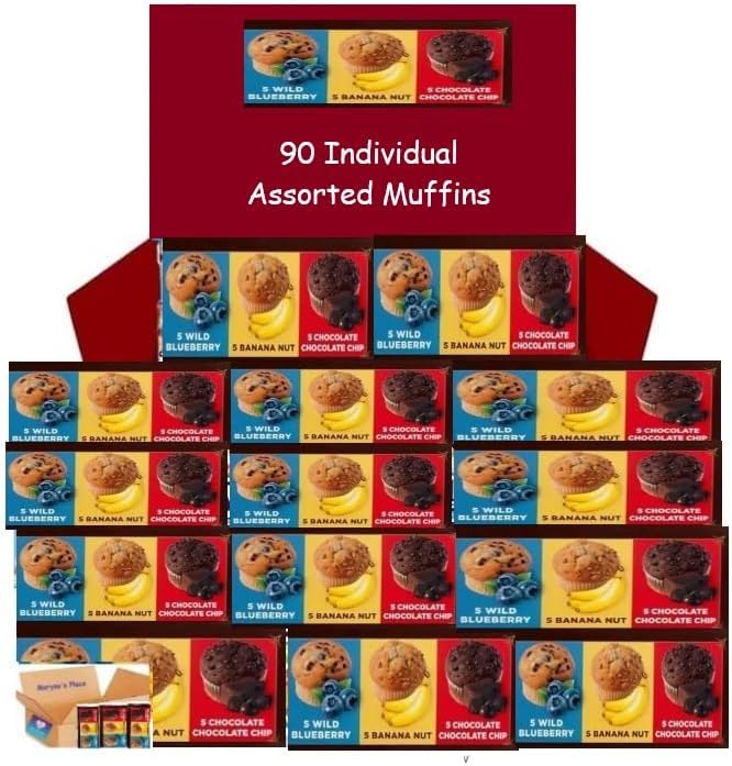 Amazon.com: Maryse's Place | Individually Wrapped Muffins by Otis ...