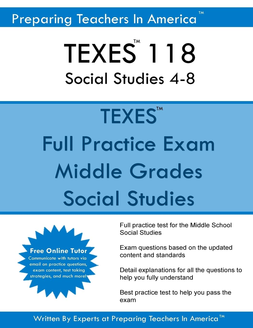 TEXES 118 Social Studies 4-8: TEXES 118 Exam Study Guide: America ...