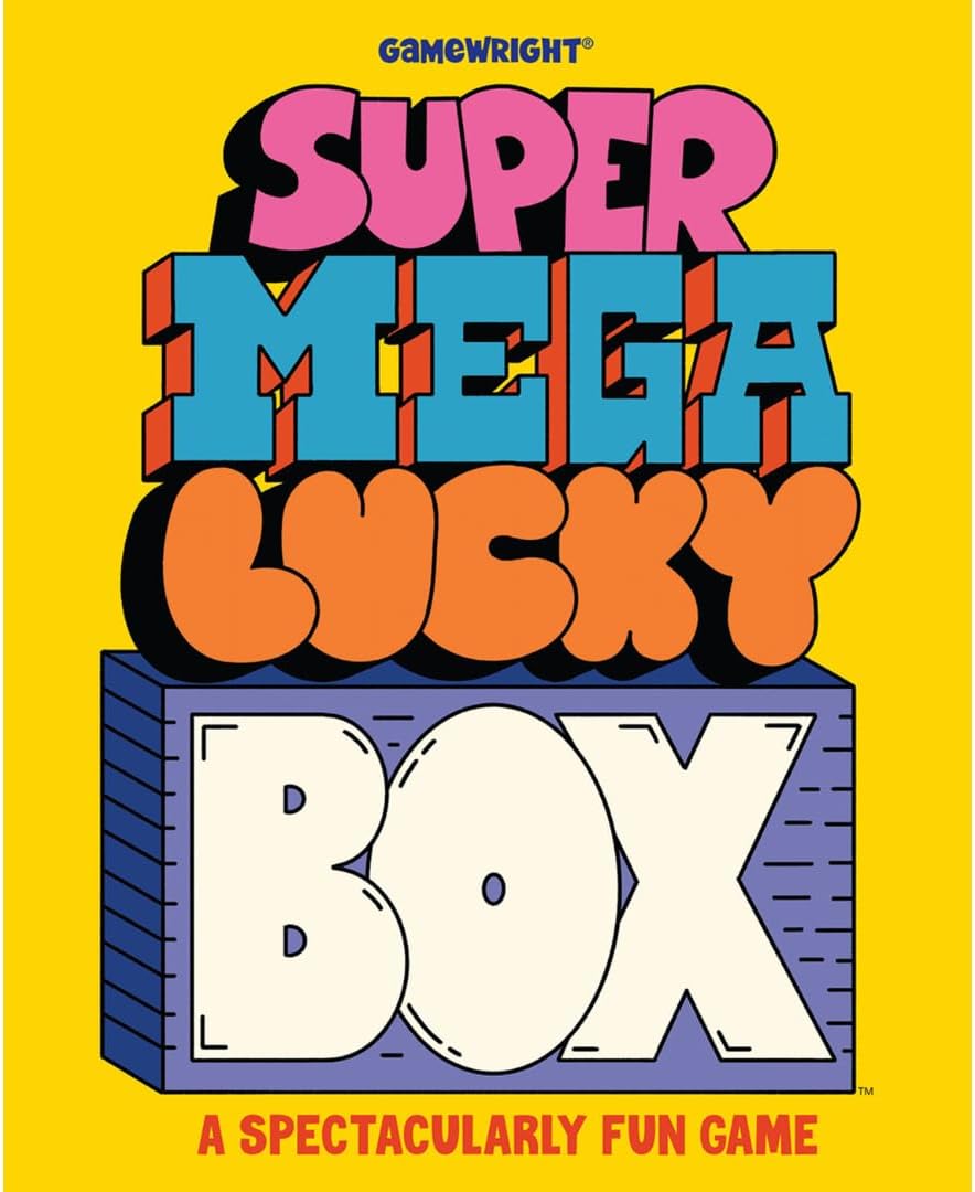 Gamewright - Super MEGA Lucky Box - The Spectacularly Strategic Game of ...