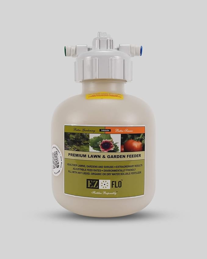 Amazon.com : EZ-FLO 3/4 Gallon Hose‑Bib & Drip Fertilizer Injector ...