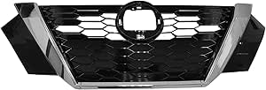 Amazon.com: Robautoparts Front Grille 2020-2023 For Nissan Sentra Made ...