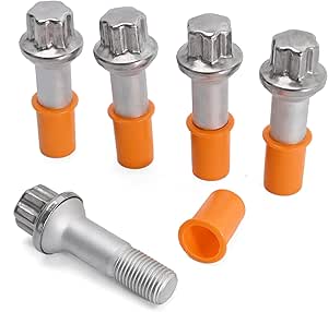Anxingo 0009905407 Wheel Lug Bolt Stainless Steel Replacement for ...