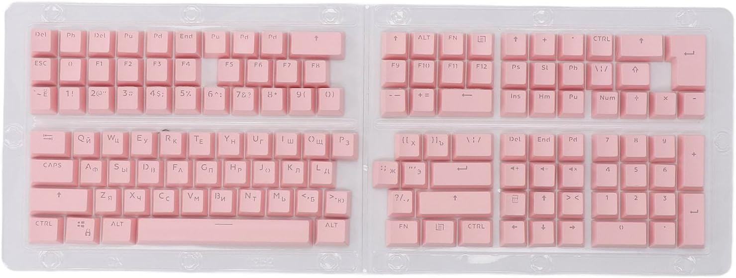Amazon.com: Custom Keycaps, 132 Keys Keyboard Keycap OEM Keycap Set ...