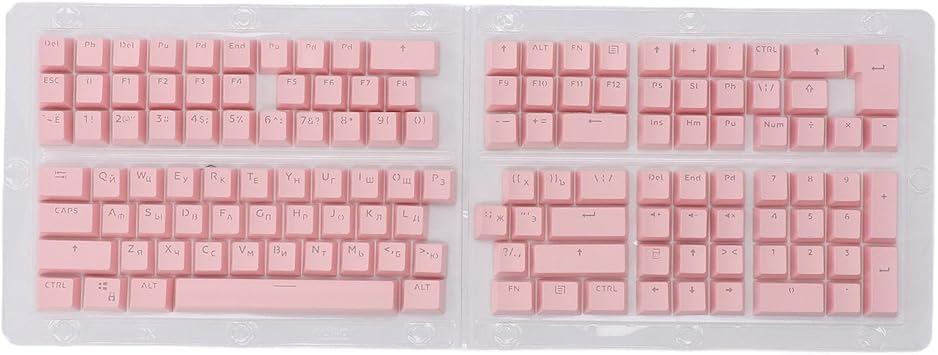 Amazon.com: Custom Keycaps, 132 Keys Keyboard Keycap OEM Keycap Set ...